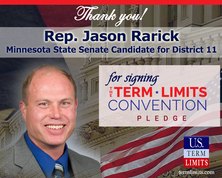 U.S. Term Limits Praises MN Rep. Jason Rarick for Signing Pledge - U.S ...