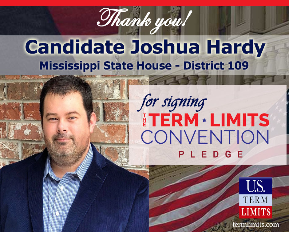 Joshua Hardy Pledges to Support Congressional Term Limits - U.S. Term ...