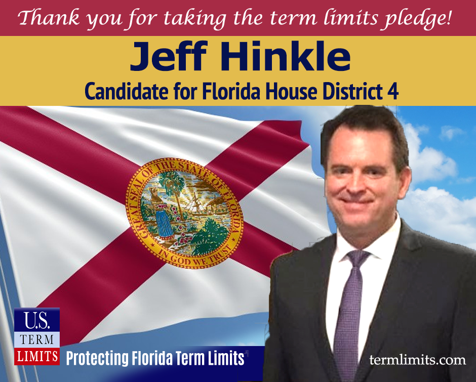 U.S. Term Limits Praises Jeff Hinkle for Signing Pledge - U.S. Term Limits