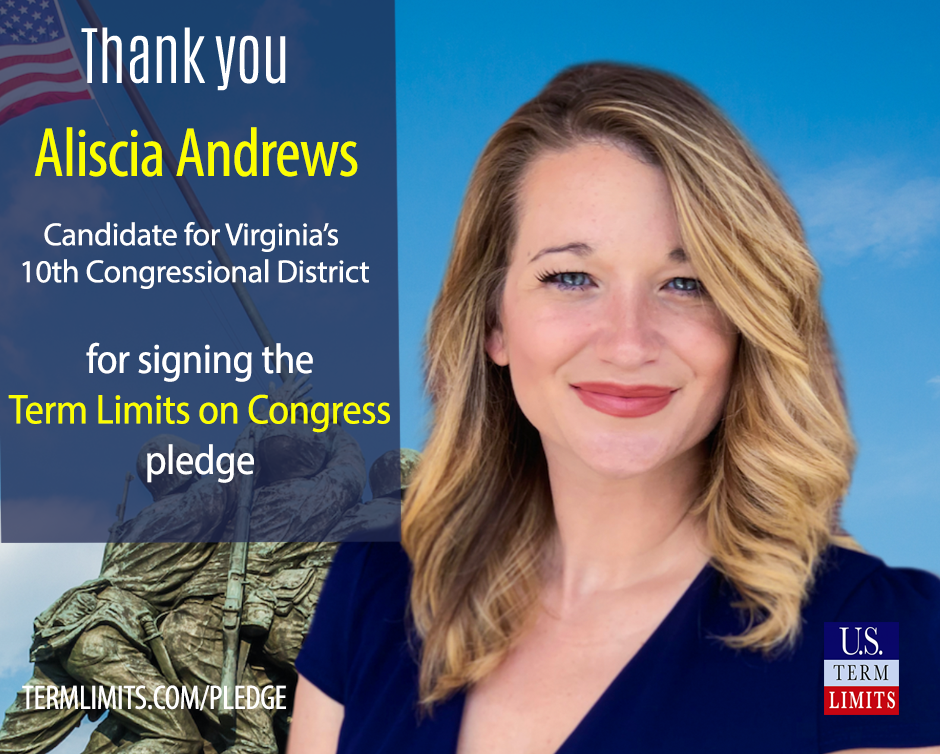 Aliscia Andrews Pledges to Support Term Limits on Congress - U.S. Term ...