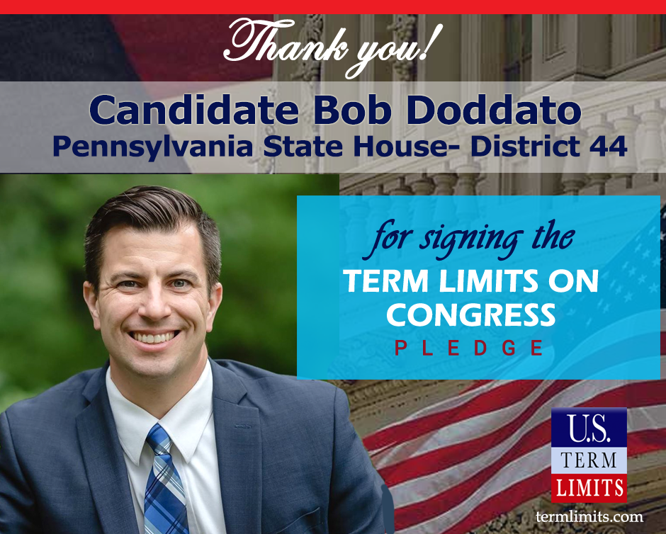 Bob Doddato Pledges to Support Congressional Term Limits - U.S. Term Limits