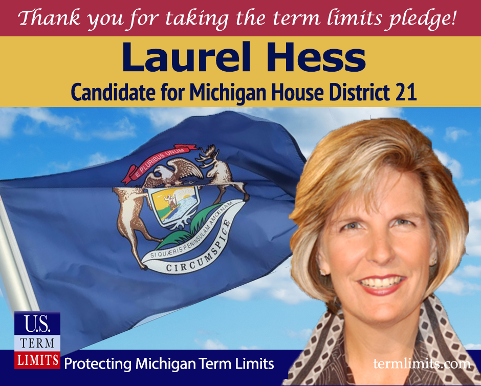 U.S. Term Limits Praises Laurel Hess for Signing Pledge - U.S. Term Limits