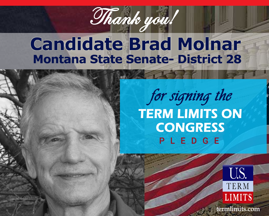 Brad Molnar Pledges to Support Congressional Term Limits - U.S. Term Limits