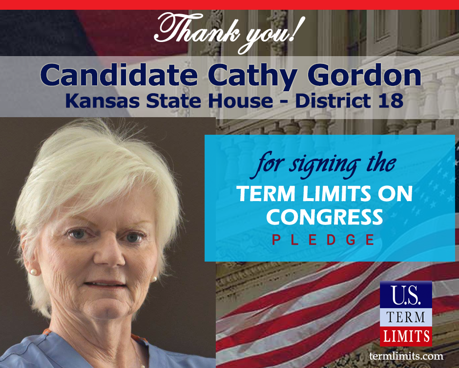 Cathy Gordon Pledges to Support Congressional Term Limits - U.S. Term ...