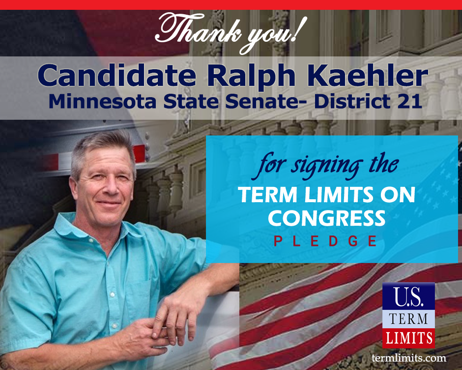 Ralph Kaehler Pledges to Support Congressional Term Limits - U.S. Term ...