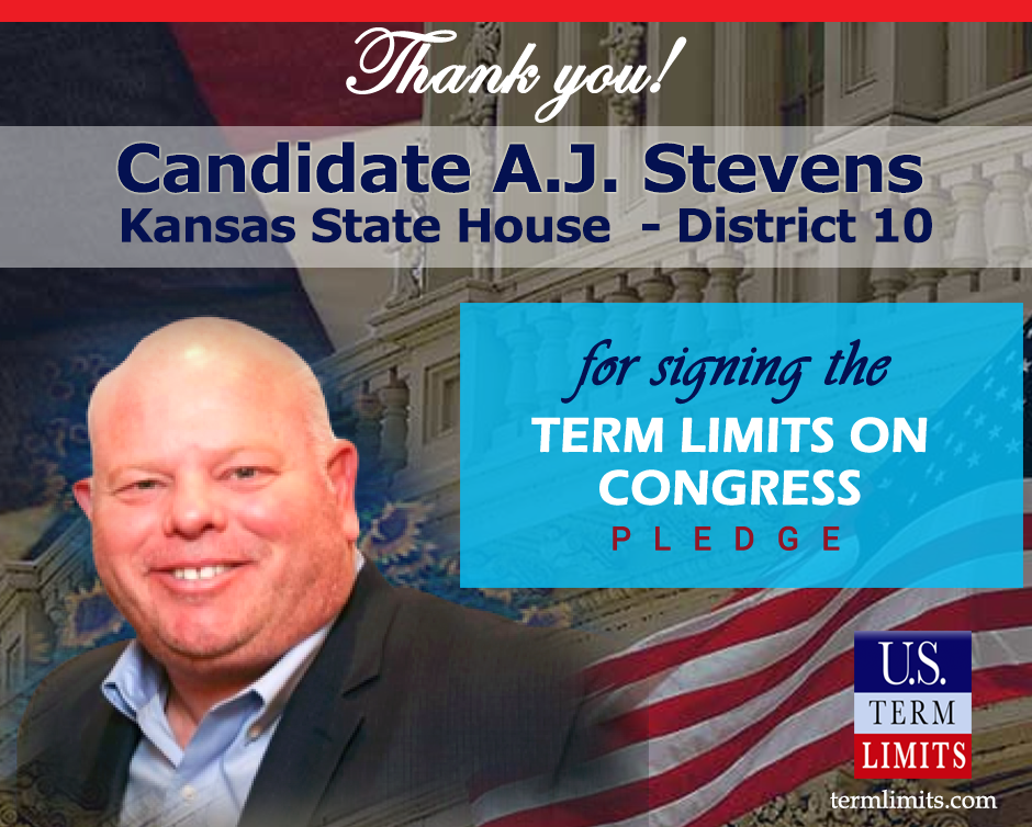 A.J. Stevens Pledges to Support Congressional Term Limits - U.S. Term ...