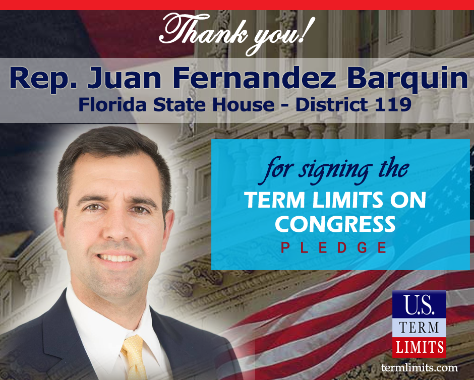 Rep. Juan Fernandez-Barquin Pledges to Support Congressional Term ...