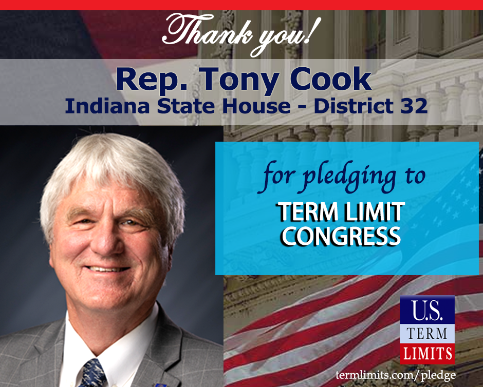 Rep. Tony Cook Pledges to Support Congressional Term Limits - U.S. Term ...