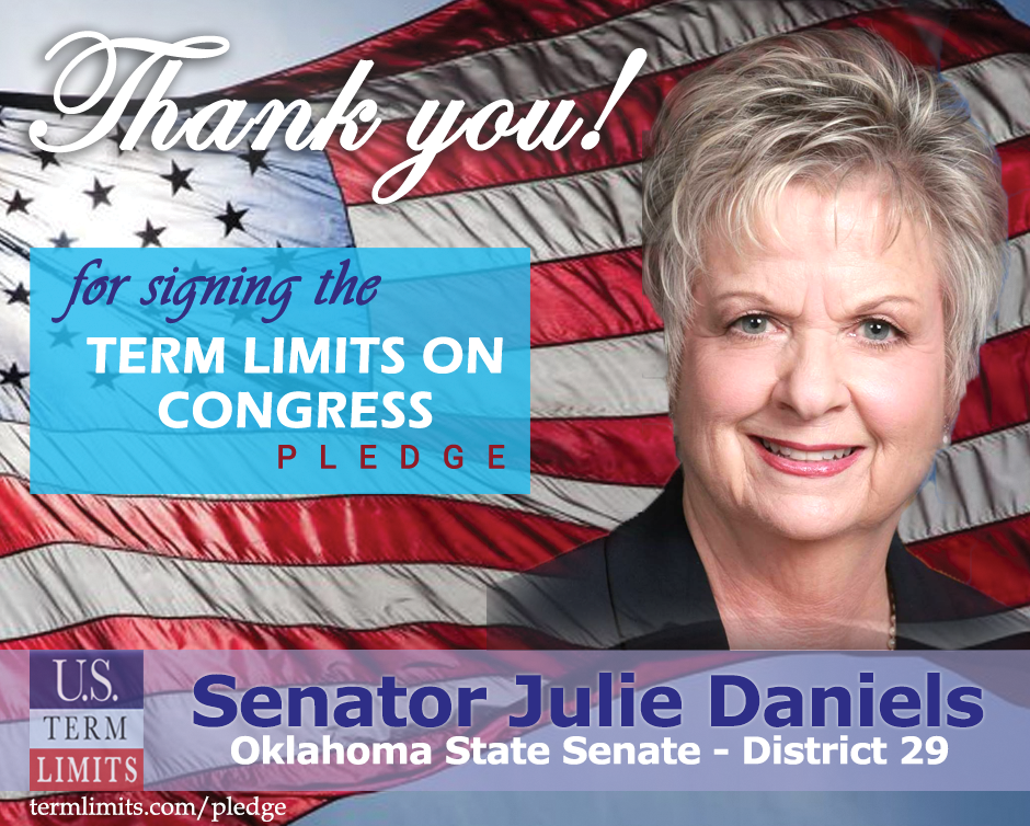 Sen. Julie Daniels Pledges to Support Congressional Term Limits - U.S ...