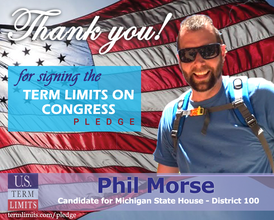 Phil Morse Pledges to Support Congressional Term Limits - U.S. Term Limits