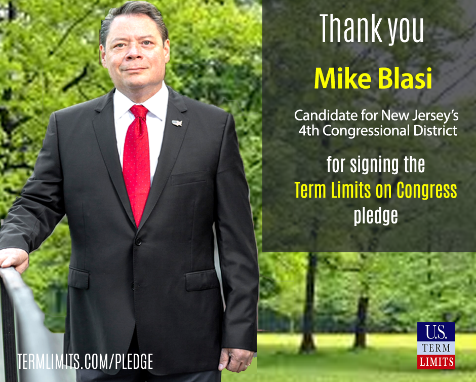 Mike Blasi Pledges to Support Term Limits on Congress - U.S. Term Limits