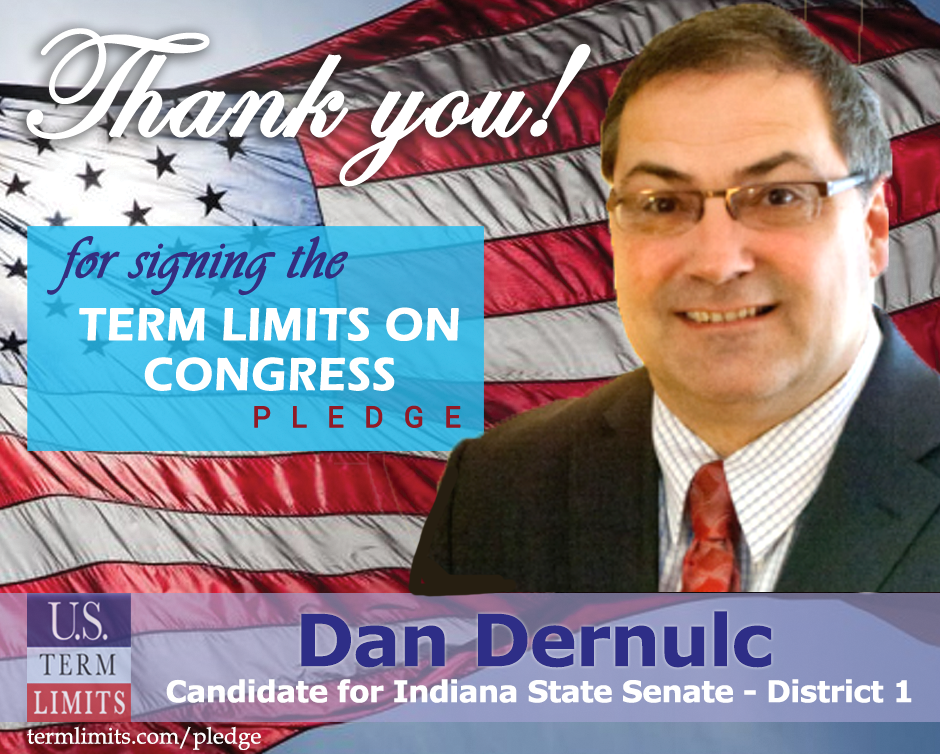 Daniel Dernulc Pledges to Support Congressional Term Limits - U.S. Term ...