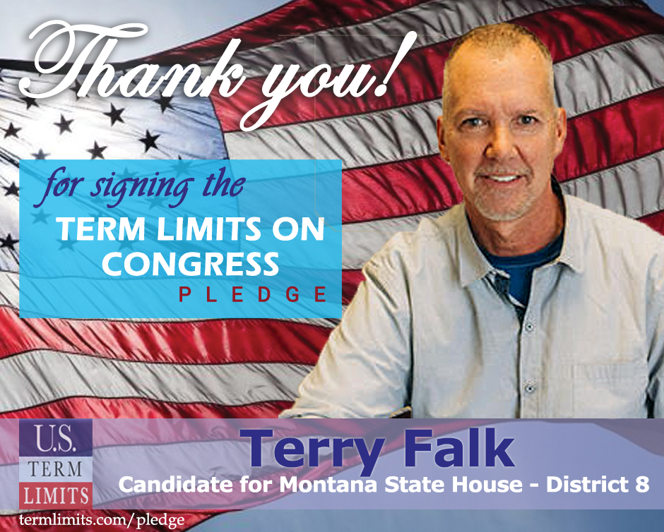 Terry Falk Pledges to Support Congressional Term Limits - U.S. Term Limits