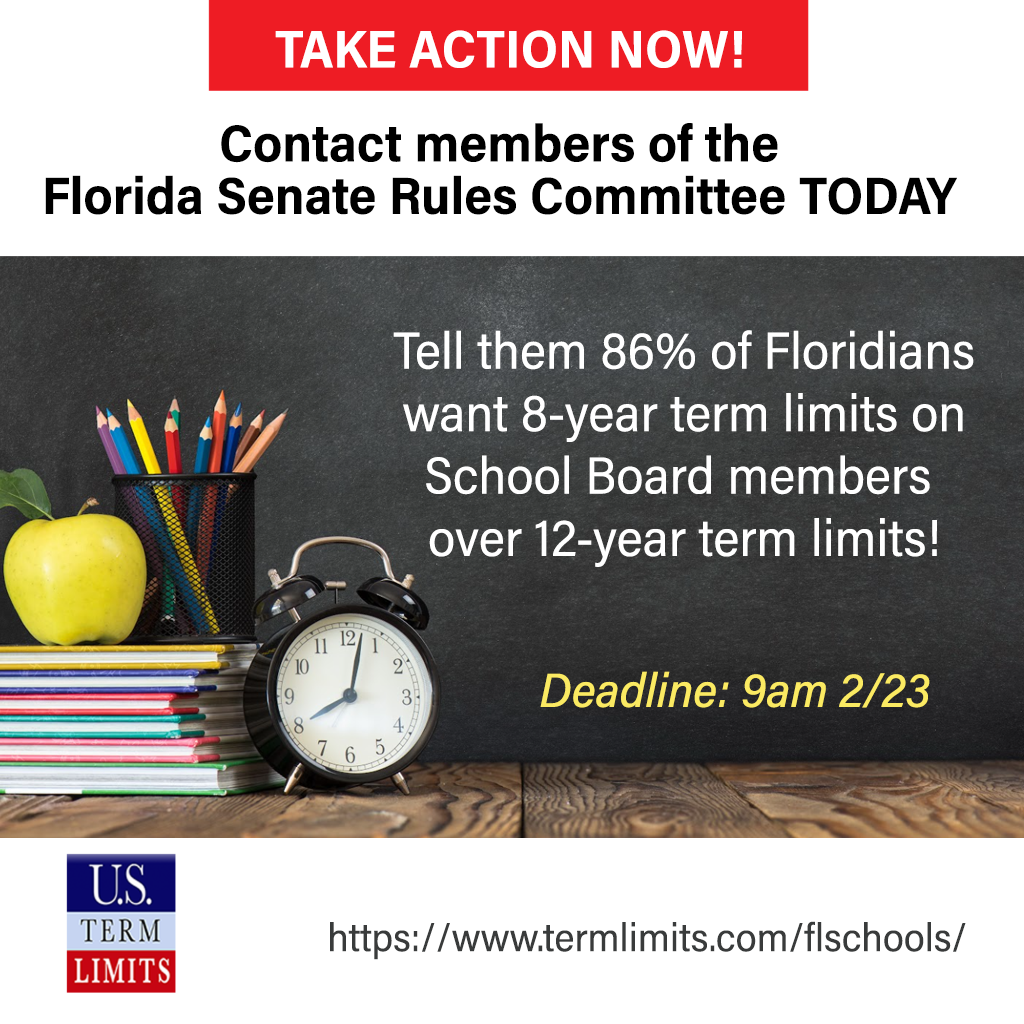 U S Term Limits Condemns Sen Gruters For Amending This Bill To 12