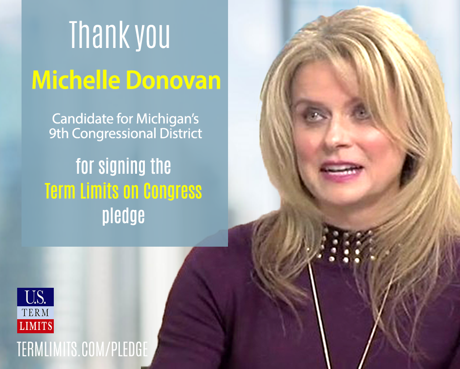 Michelle Donovan Pledges to Support Term Limits on Congress - U.S. Term ...