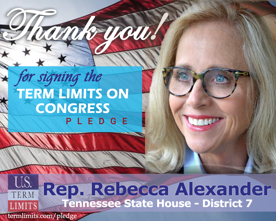 Rep. Rebecca Alexander Pledges to Support Congressional Term Limits - U ...