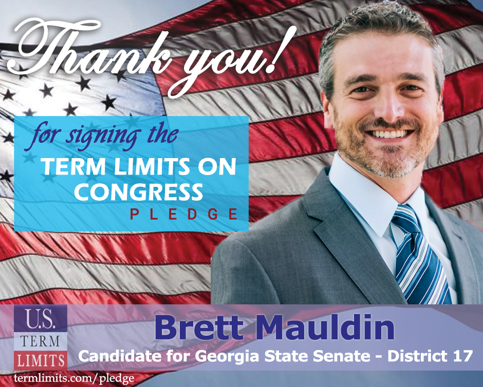 Brett Mauldin Pledges to Support Congressional Term Limits - U.S. Term ...