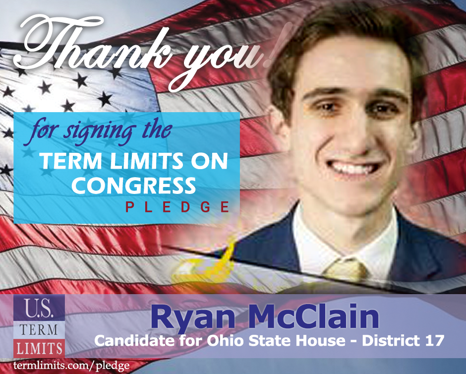 Ryan McClain Pledges to Support Congressional Term Limits - U.S. Term ...