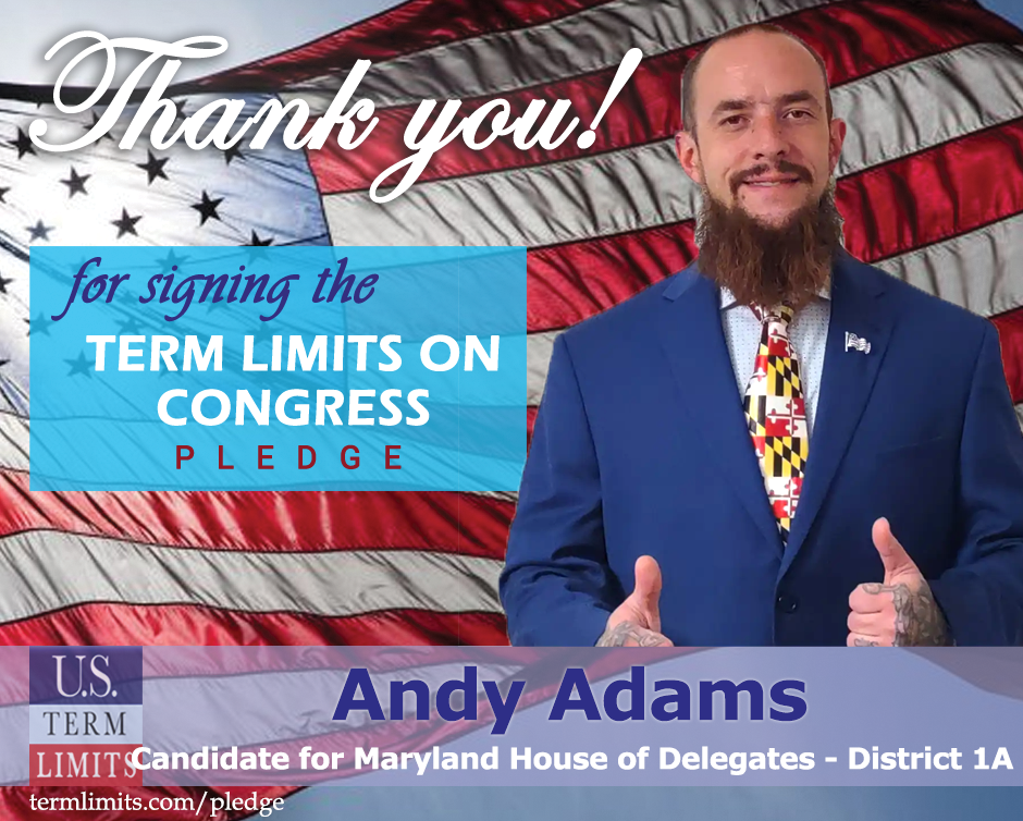 Andy Adams Pledges to Support Congressional Term Limits - U.S. Term Limits