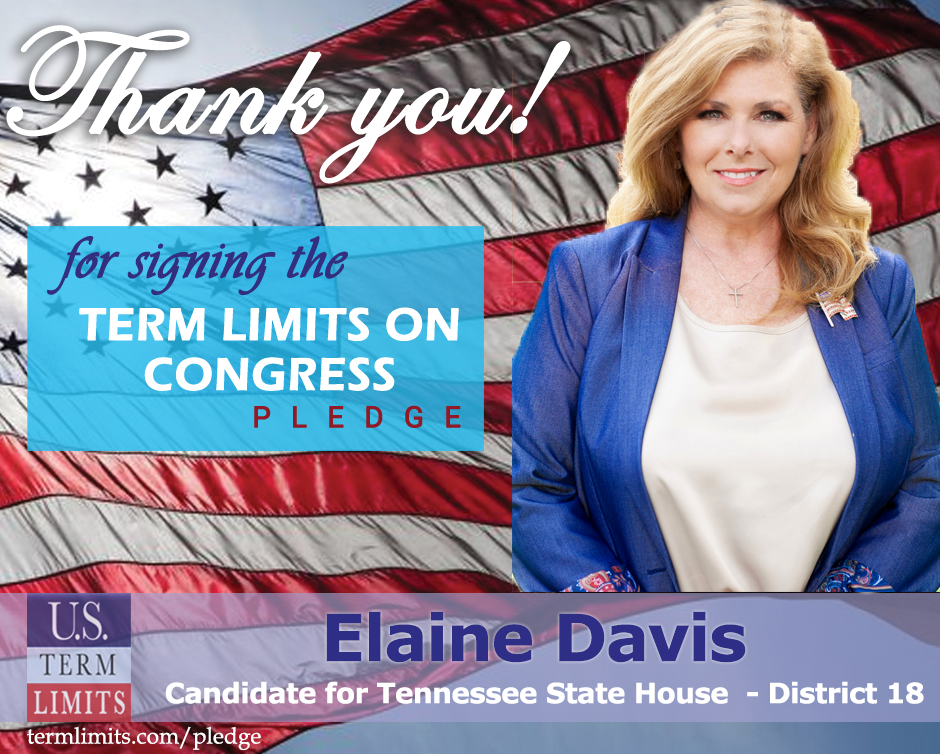 Elaine Davis Pledges to Support Congressional Term Limits - U.S. Term ...