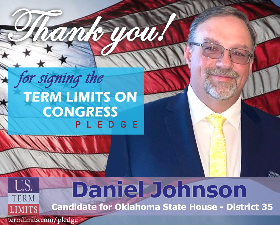 Daniel Johnson Pledges to Support Congressional Term Limits - U.S. Term ...