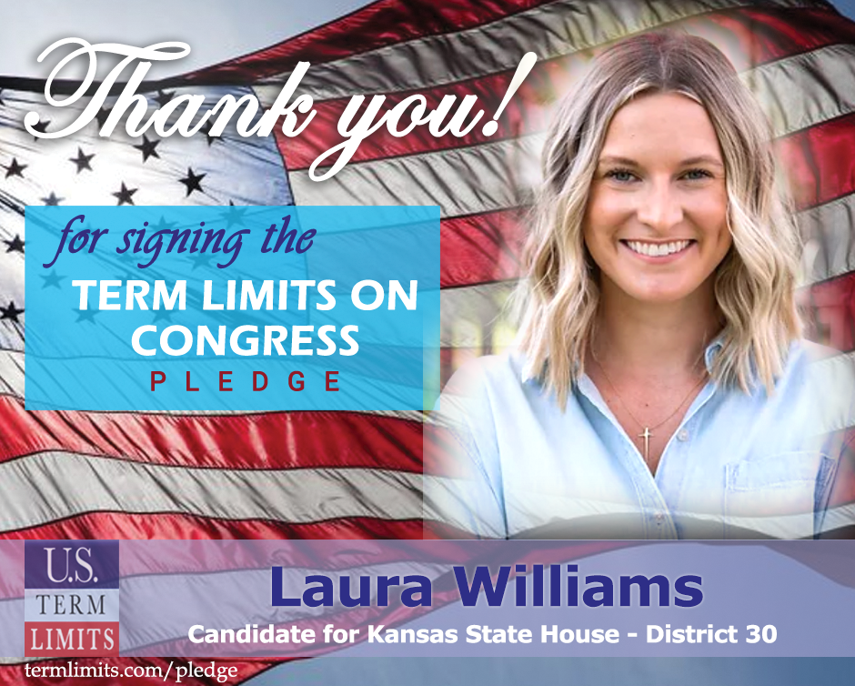 Laura Williams Pledges to Support Congressional Term Limits - U.S. Term ...