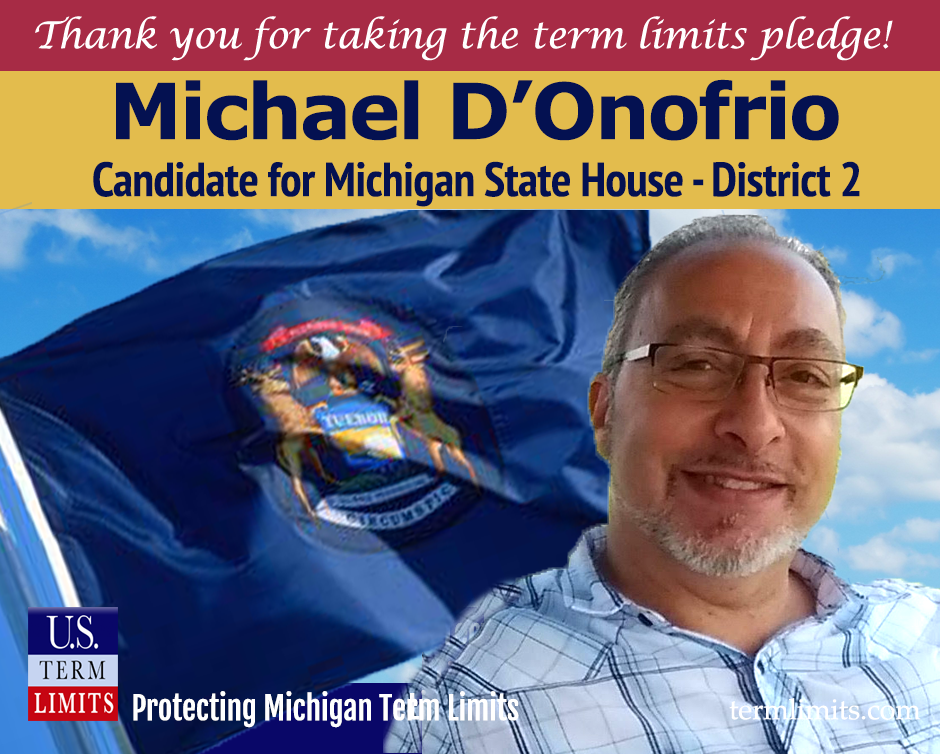 U.S. Term Limits Praises Michael D'Onofrio for Signing Pledge - U.S ...