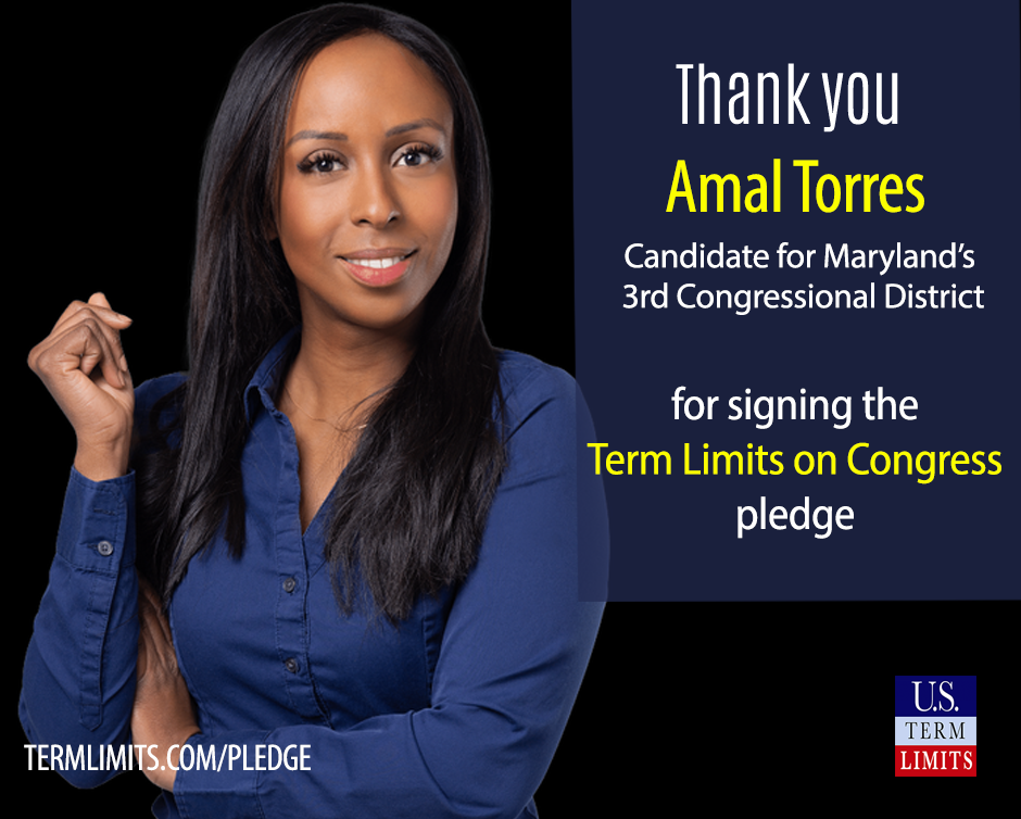 Amal Torres Pledges to Support Term Limits on Congress - U.S. Term Limits