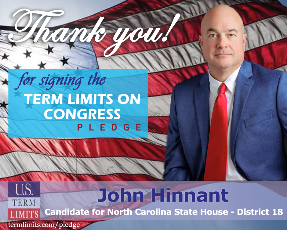 John Hinnant Pledges to Support Congressional Term Limits - U.S. Term ...