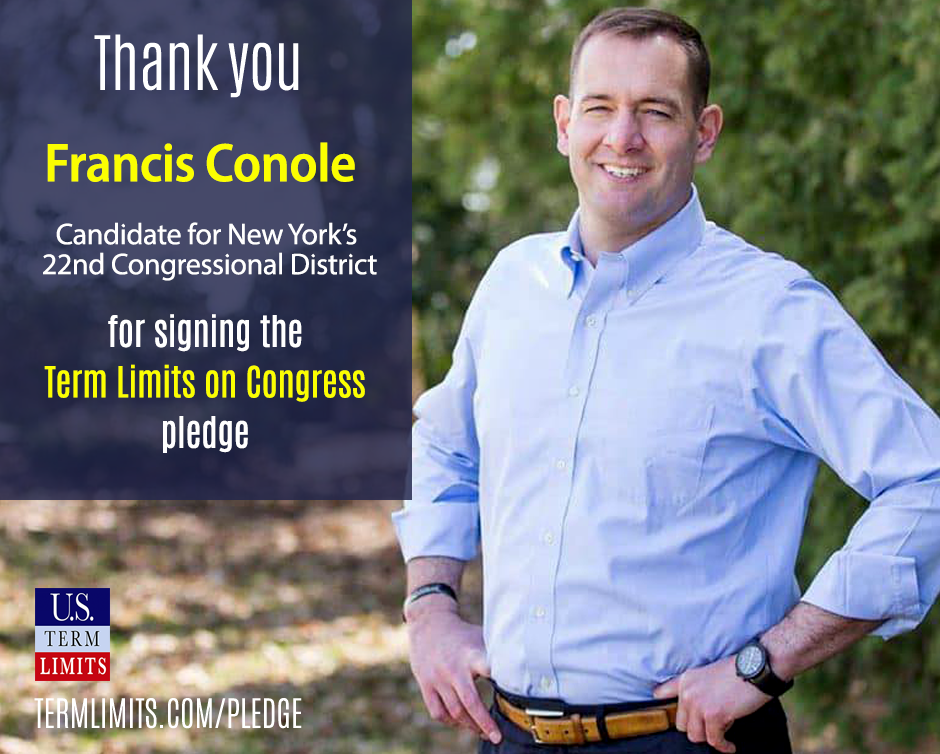 Francis Conole Pledges to Support Term Limits on Congress - U.S. Term ...