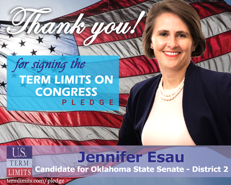 Jennifer Esau Pledges to Support Congressional Term Limits - U.S. Term ...