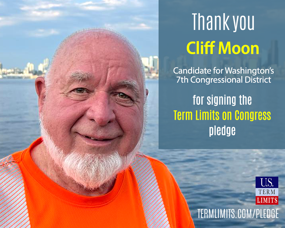 Cliff Moon Pledges to Support Term Limits on Congress - U.S. Term Limits