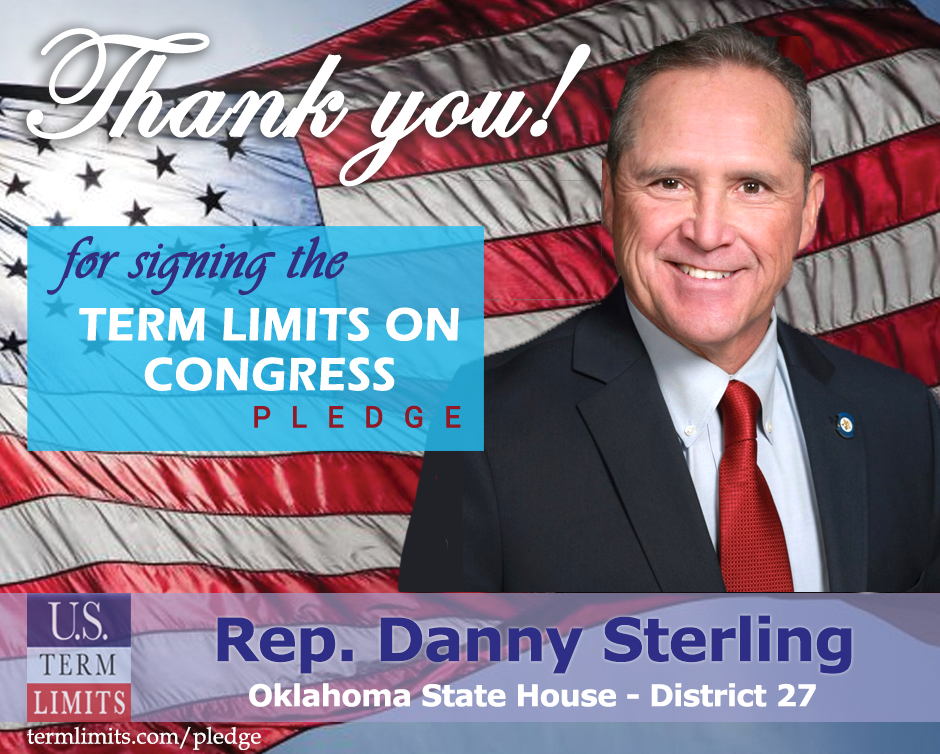 Rep. Danny Sterling Pledges to Support Congressional Term Limits - U.S ...