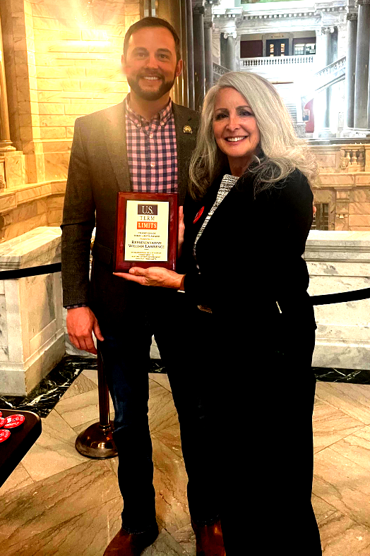 Rep. William Lawrence Receives Plaque for Signing U.S. Term Limits ...