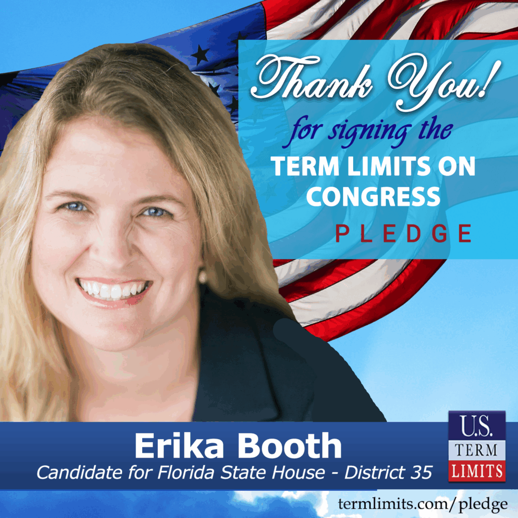 Erika Booth Pledges to Support Congressional Term Limits - U.S. Term Limits