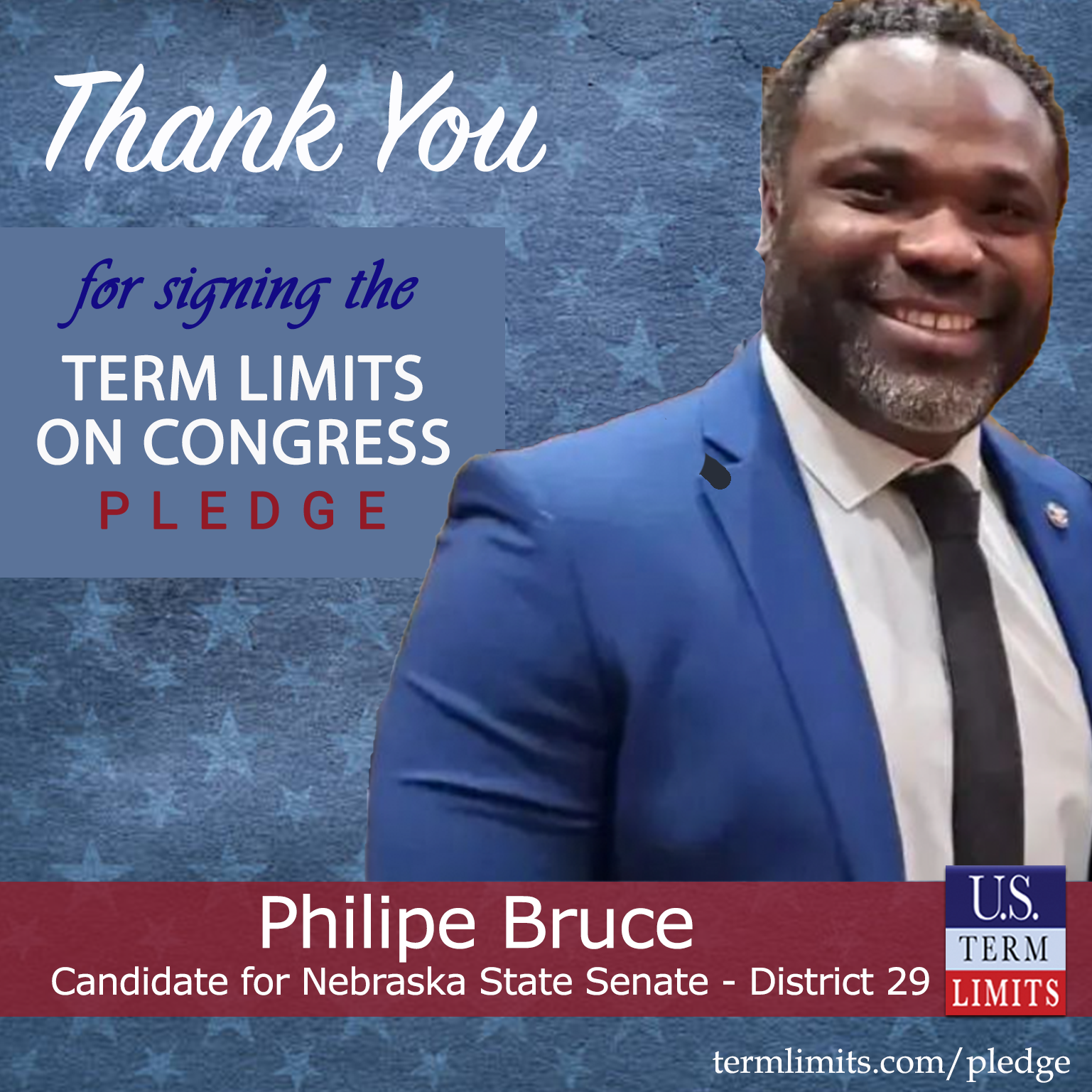 Philipe Bruce Pledges to Support Congressional Term Limits - U.S. Term ...