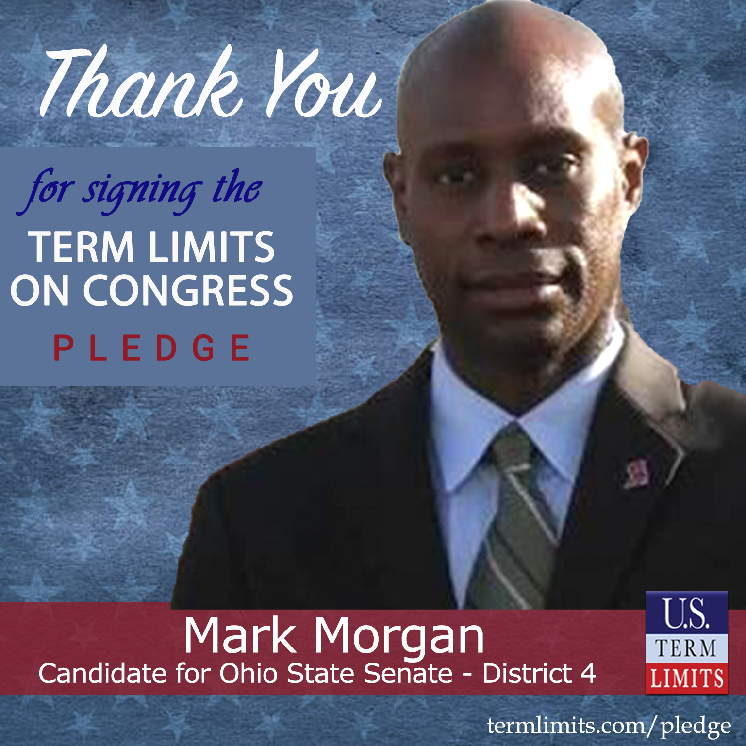 Mark Morgan Pledges to Support Congressional Term Limits - U.S. Term Limits