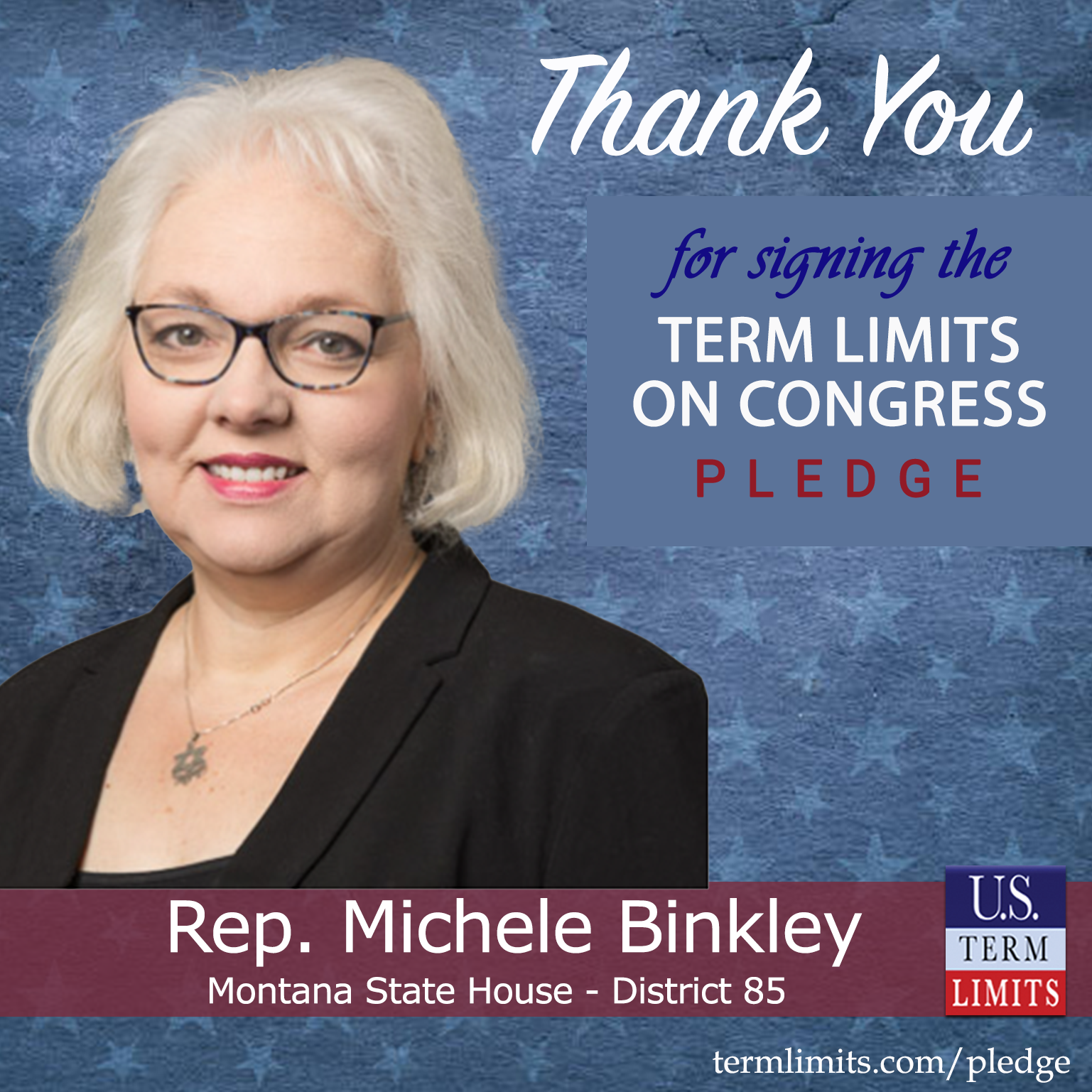 Rep. Michele Binkley Pledges to Support Congressional Term Limits - U.S ...