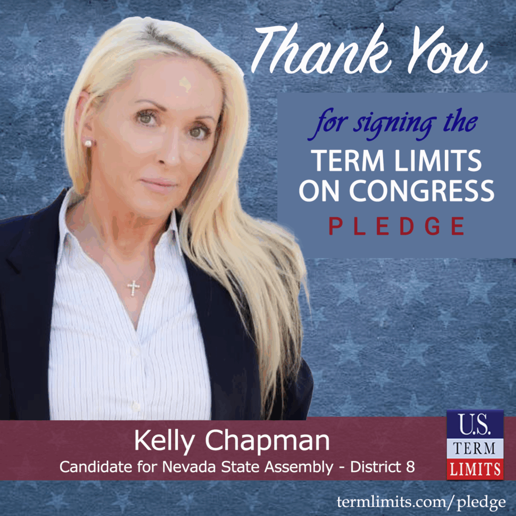 Kelly Chapman Pledges to Support Congressional Term Limits - U.S. Term ...