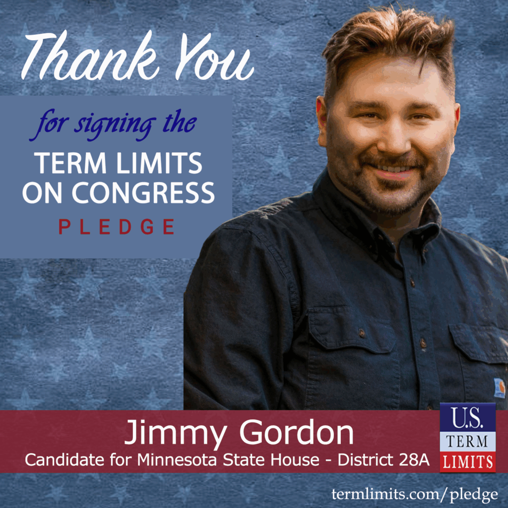 Jimmy Gordon Pledges to Support Congressional Term Limits - U.S. Term ...