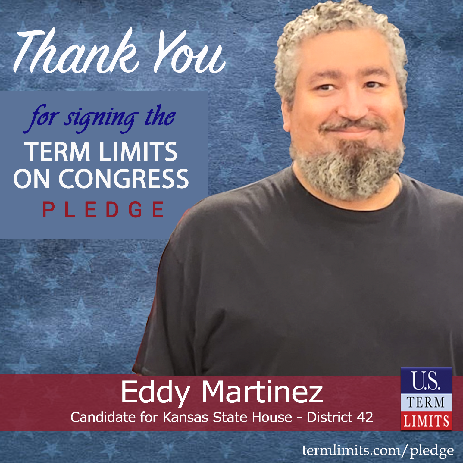 Eddy Martinez Pledges to Support Congressional Term Limits - U.S. Term ...