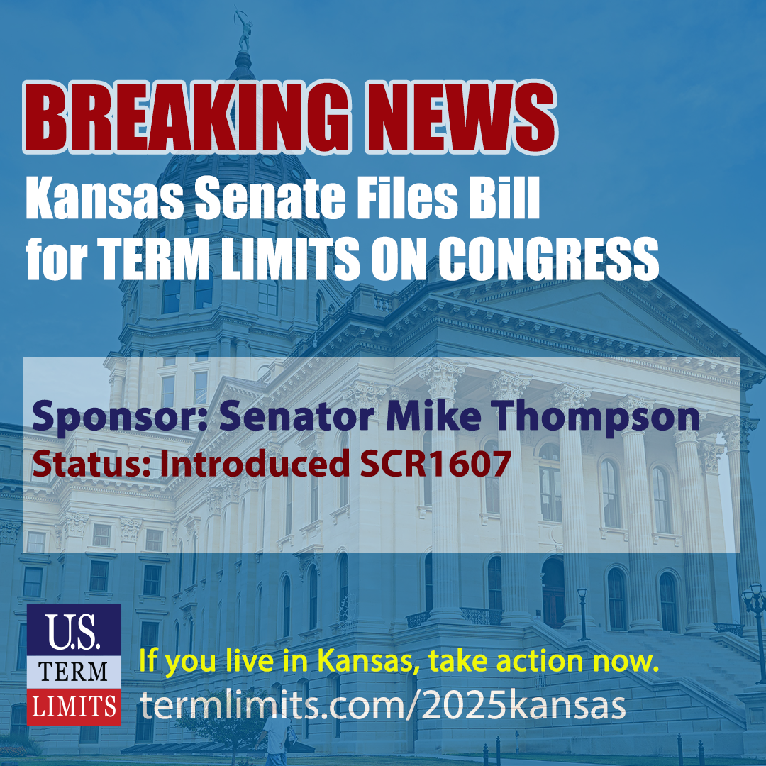 Senator Michael Thompson Files Term Limits Resolution in Kansas - Term ...