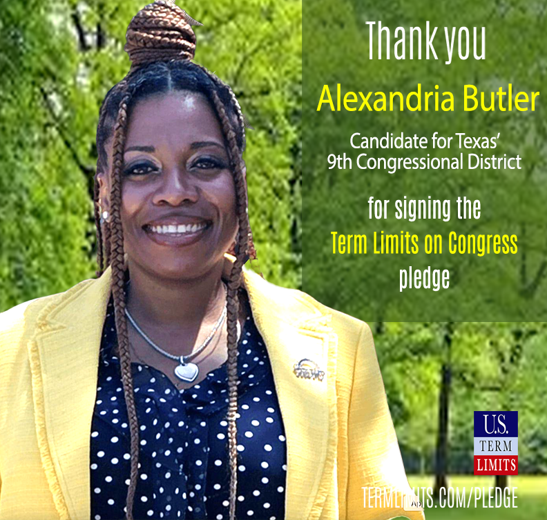 Alexandria Butler Pledges to Support Term Limits on Congress - U.S ...