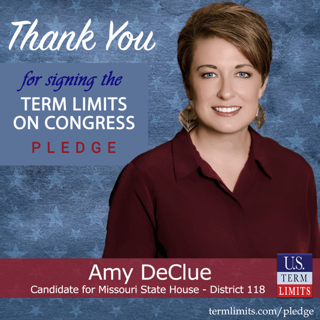 Amy DeClue Pledges to Support Congressional Term Limits - Term Limit ...