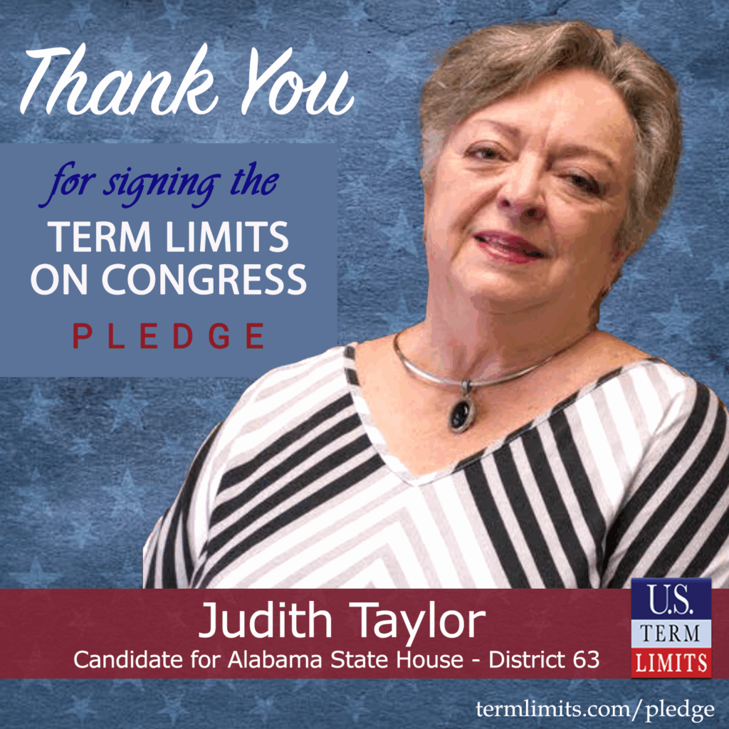 Judith Taylor Pledges to Support Congressional Term Limits - Term Limit ...