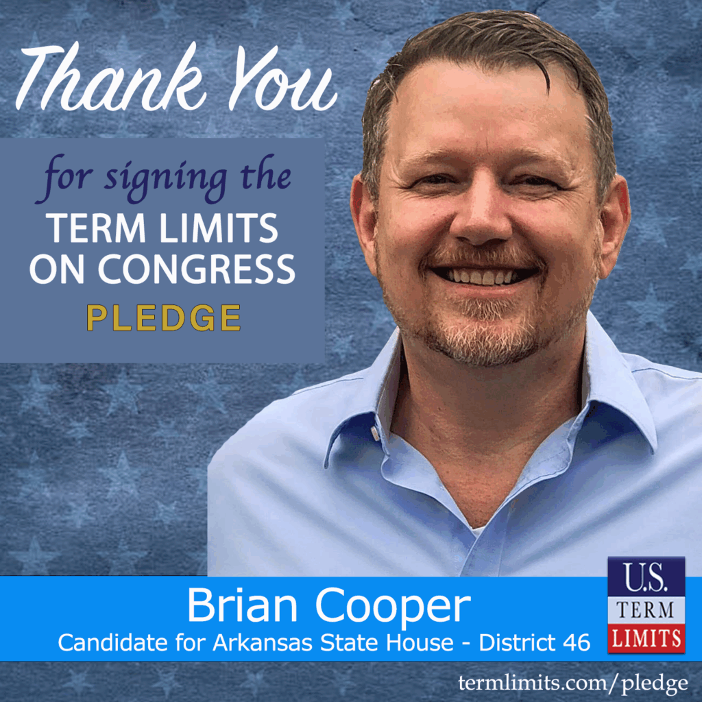 Brian Cooper Pledges to Support Congressional Term Limits - U.S. Term ...
