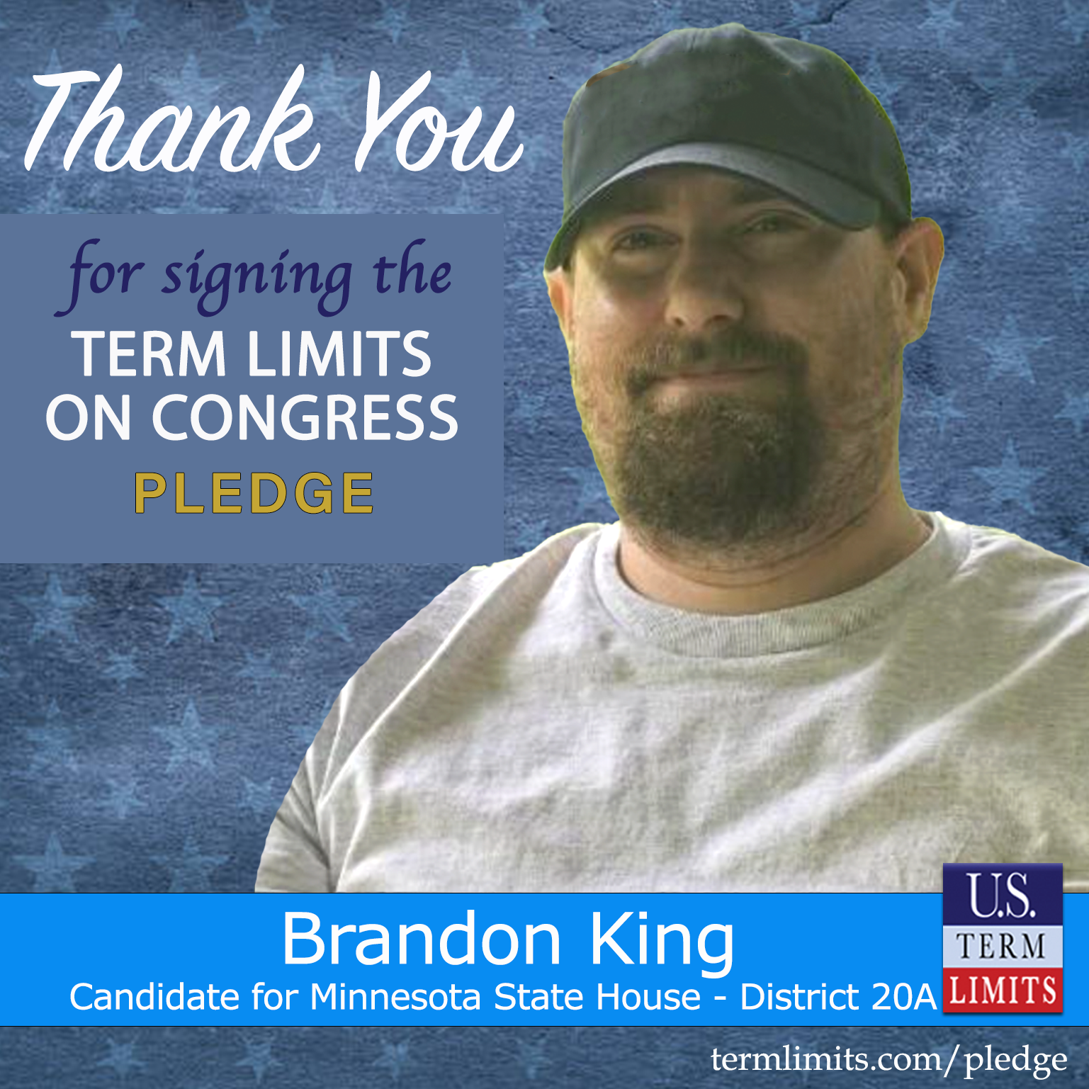 Brandon King Pledges to Support Congressional Term Limits - Term Limit ...