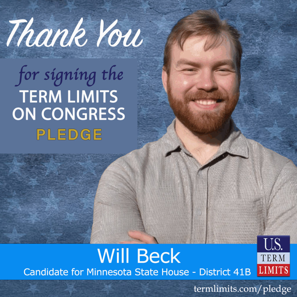 Will Beck Pledges to Support Congressional Term Limits - Term Limit ...