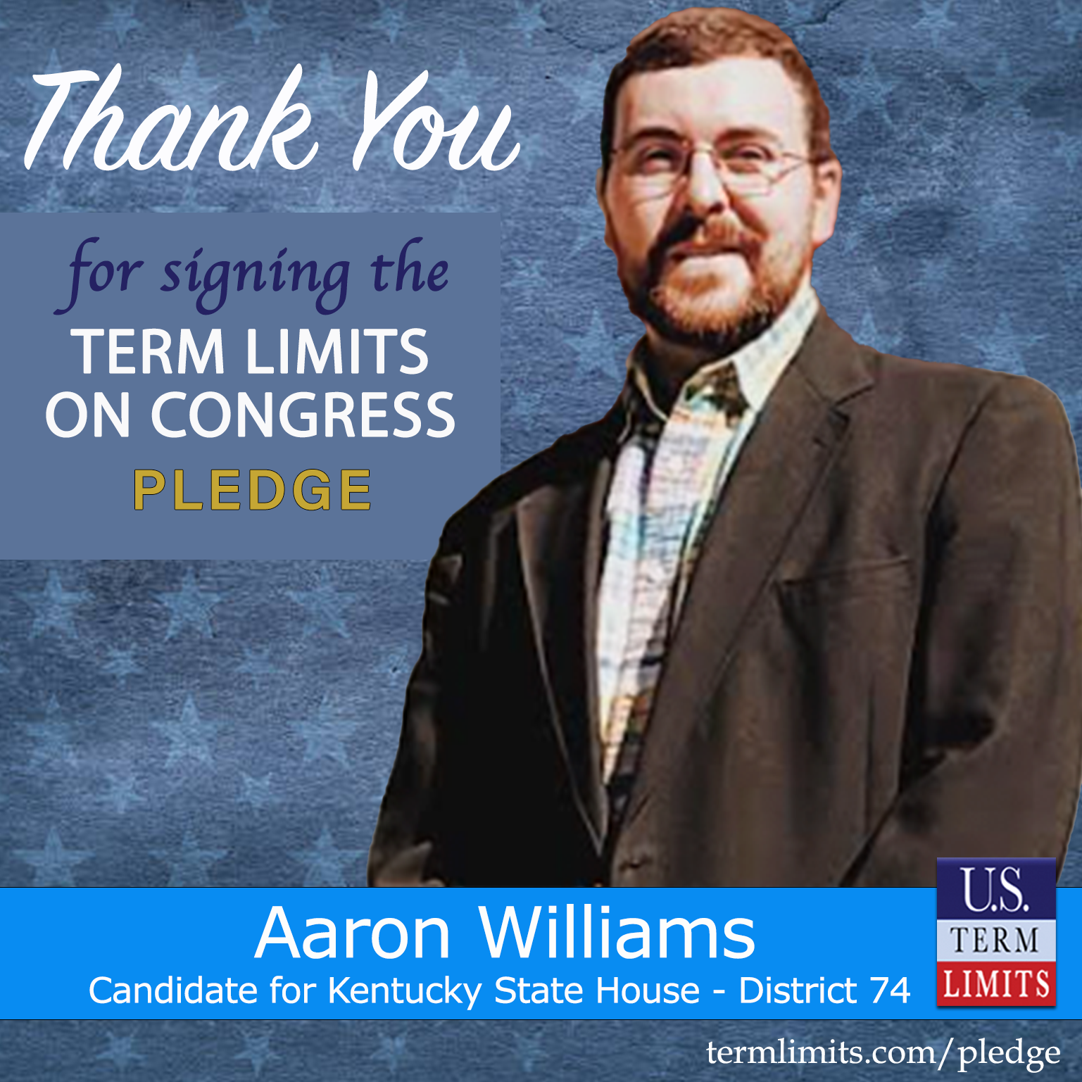 Aaron Williams Pledges to Support Congressional Term Limits - U.S. Term ...