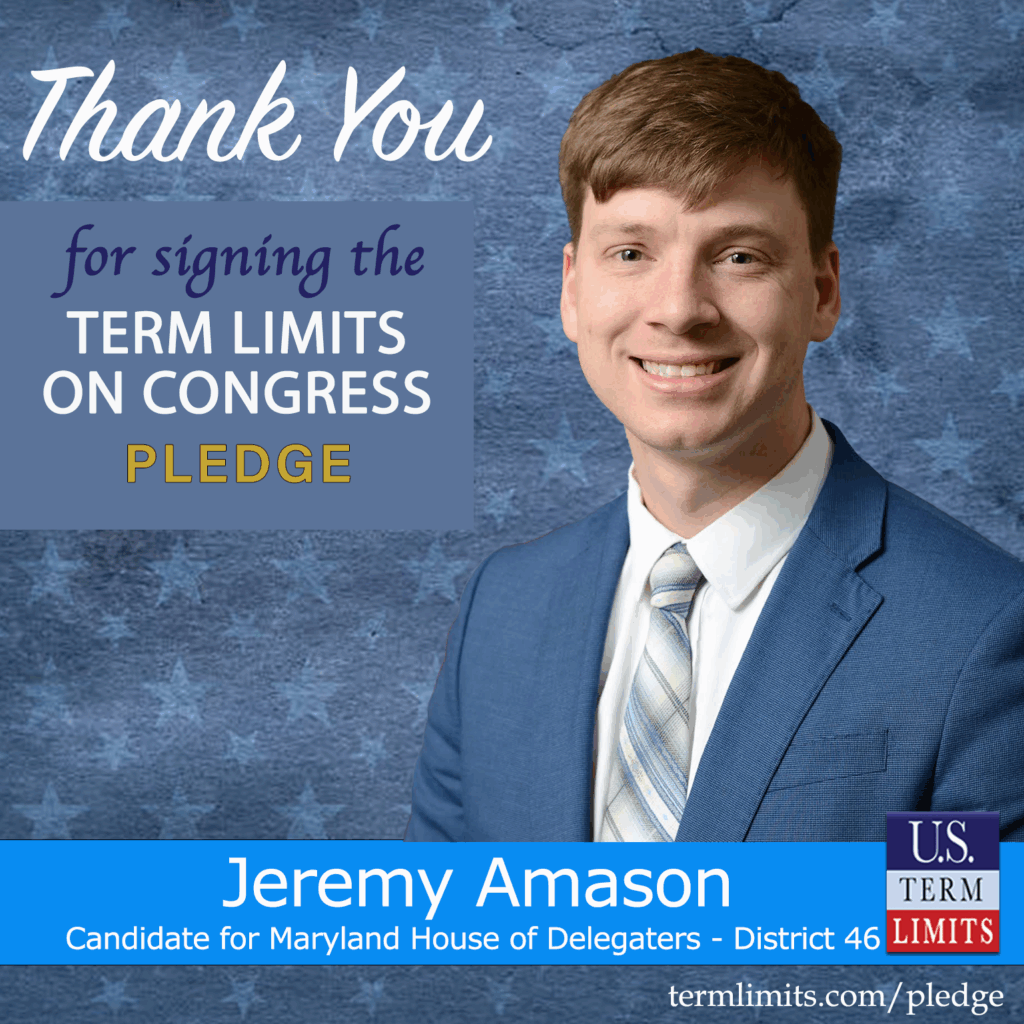 Jeremy Amason Pledges to Support Congressional Term Limits - U.S. Term ...